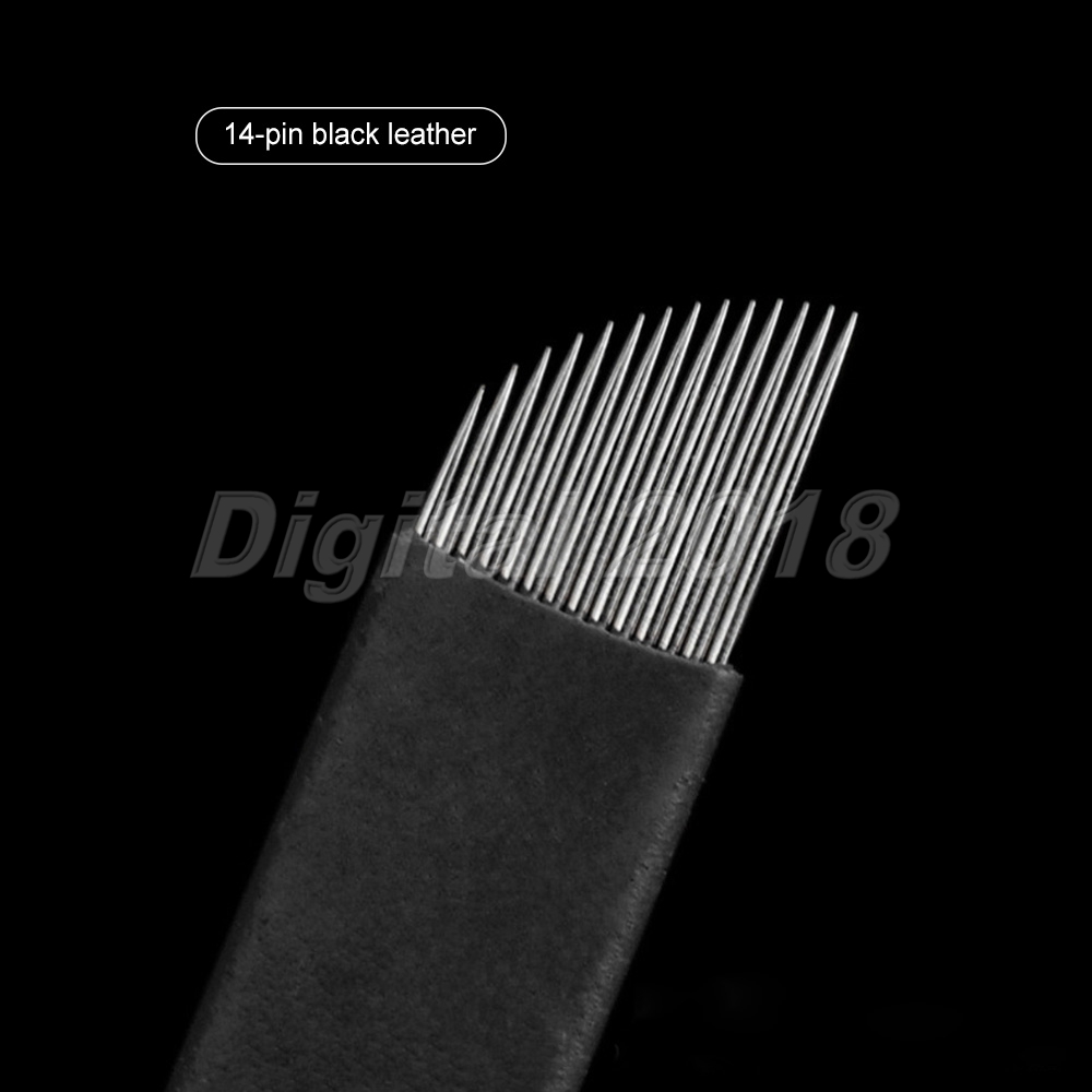 100pc 0.18mm Microblading Tattoo Needles For Permanent Makeup Manual ...