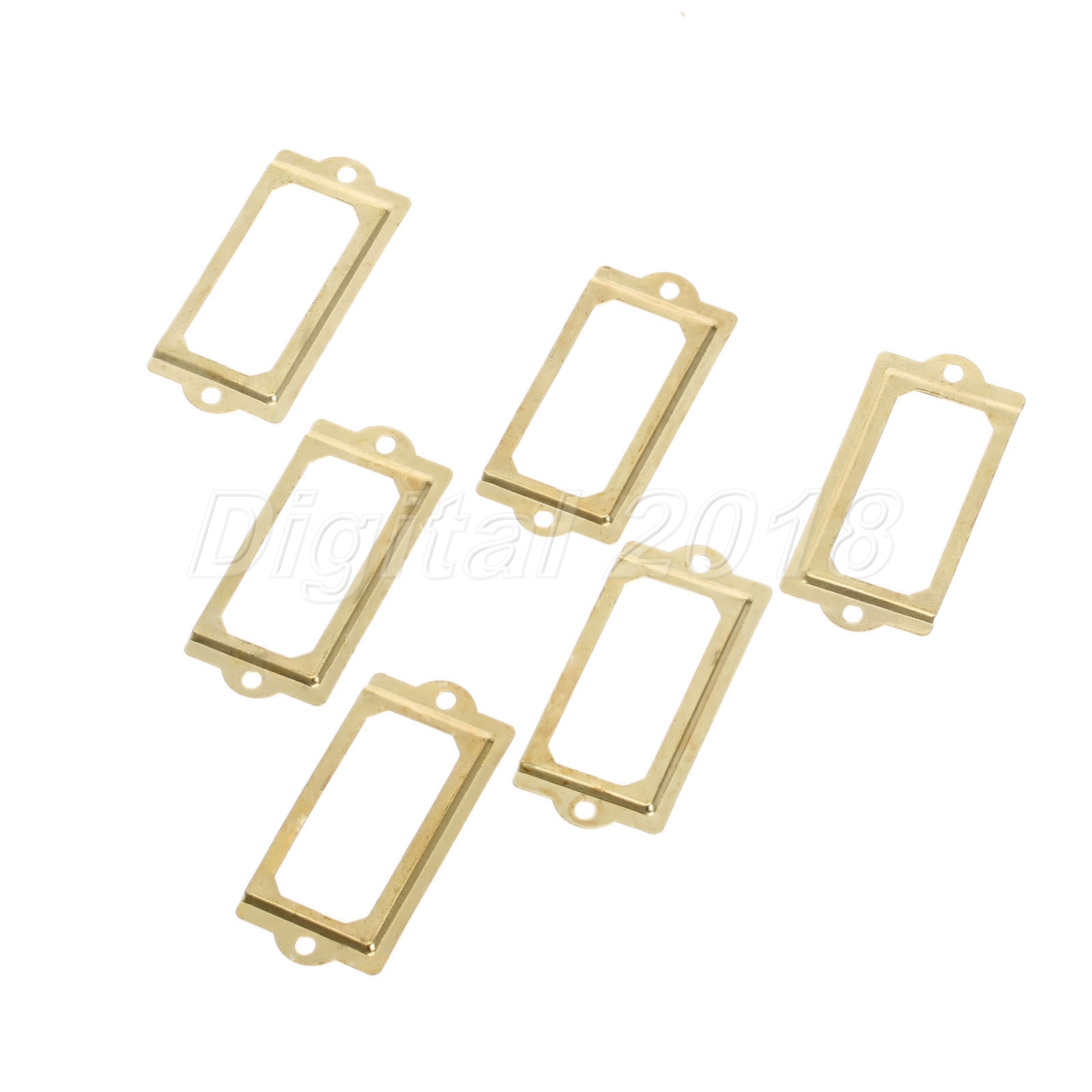 12pc Drawer Cabinet Frame Label Tag File Name Card Holder Accessories ...