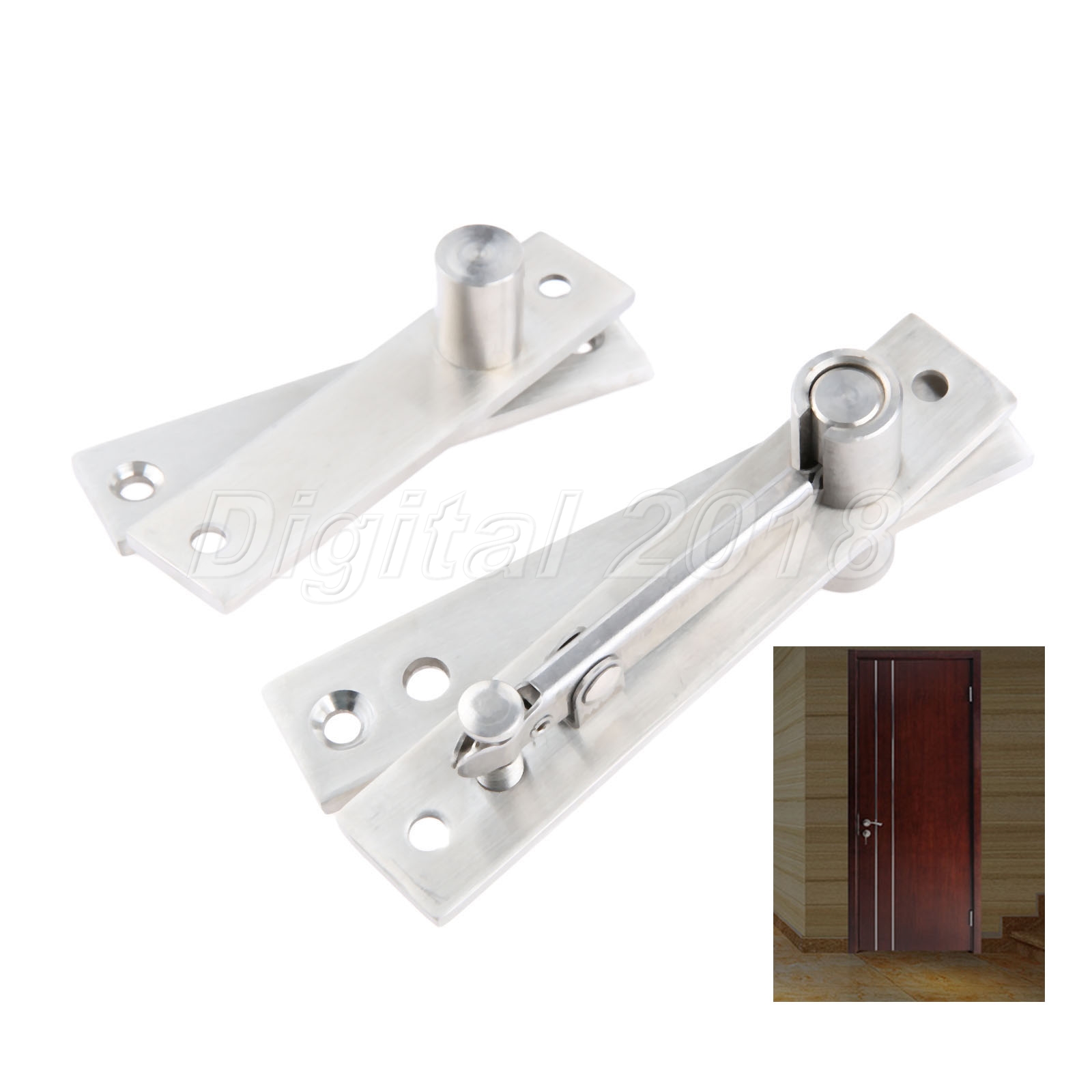 New Steel Heavy Duty Door Top Bottom Pivot Hinge Revolving Door Hinge ...