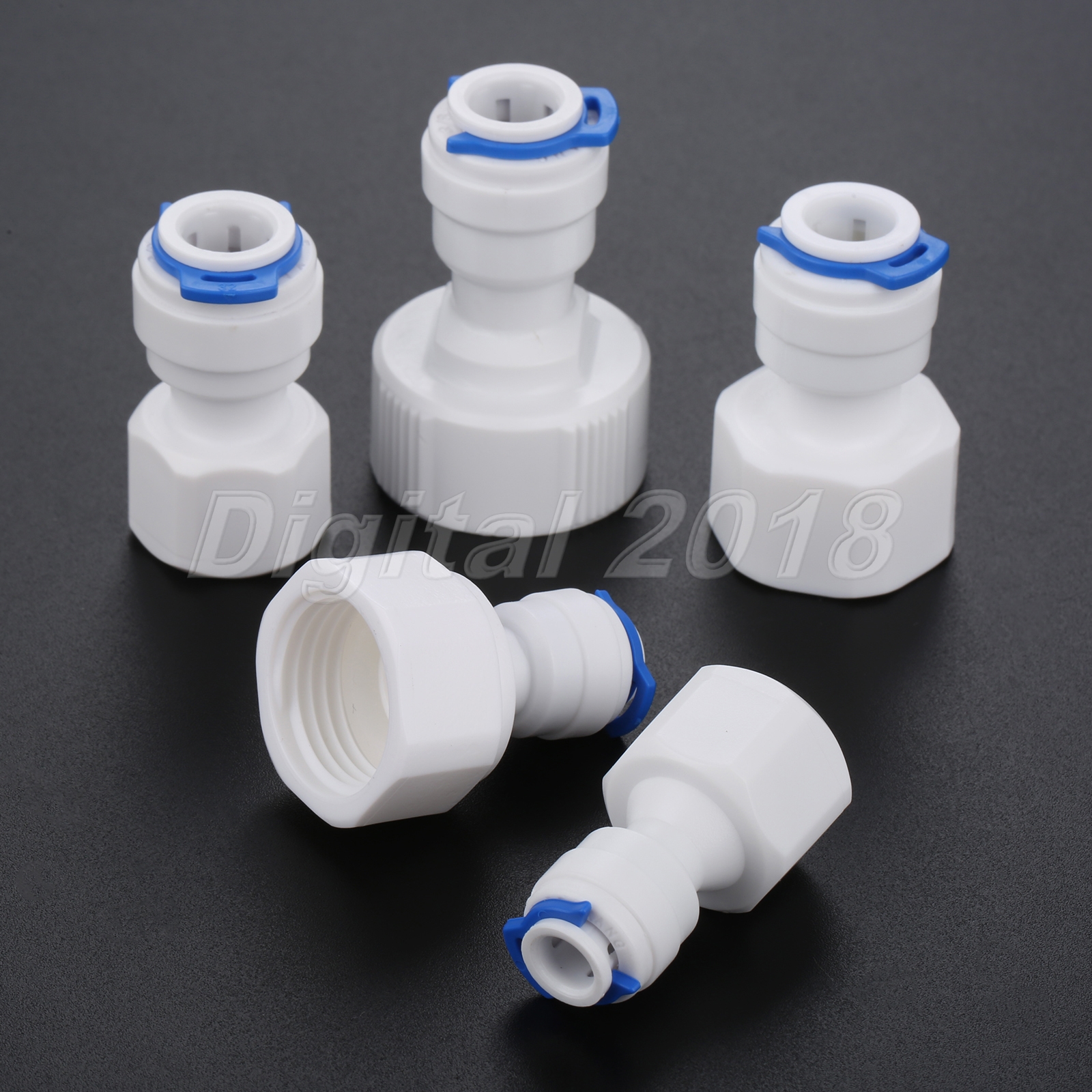 RO Water System Fittings Water Filters Connector Straight Female Thread ...