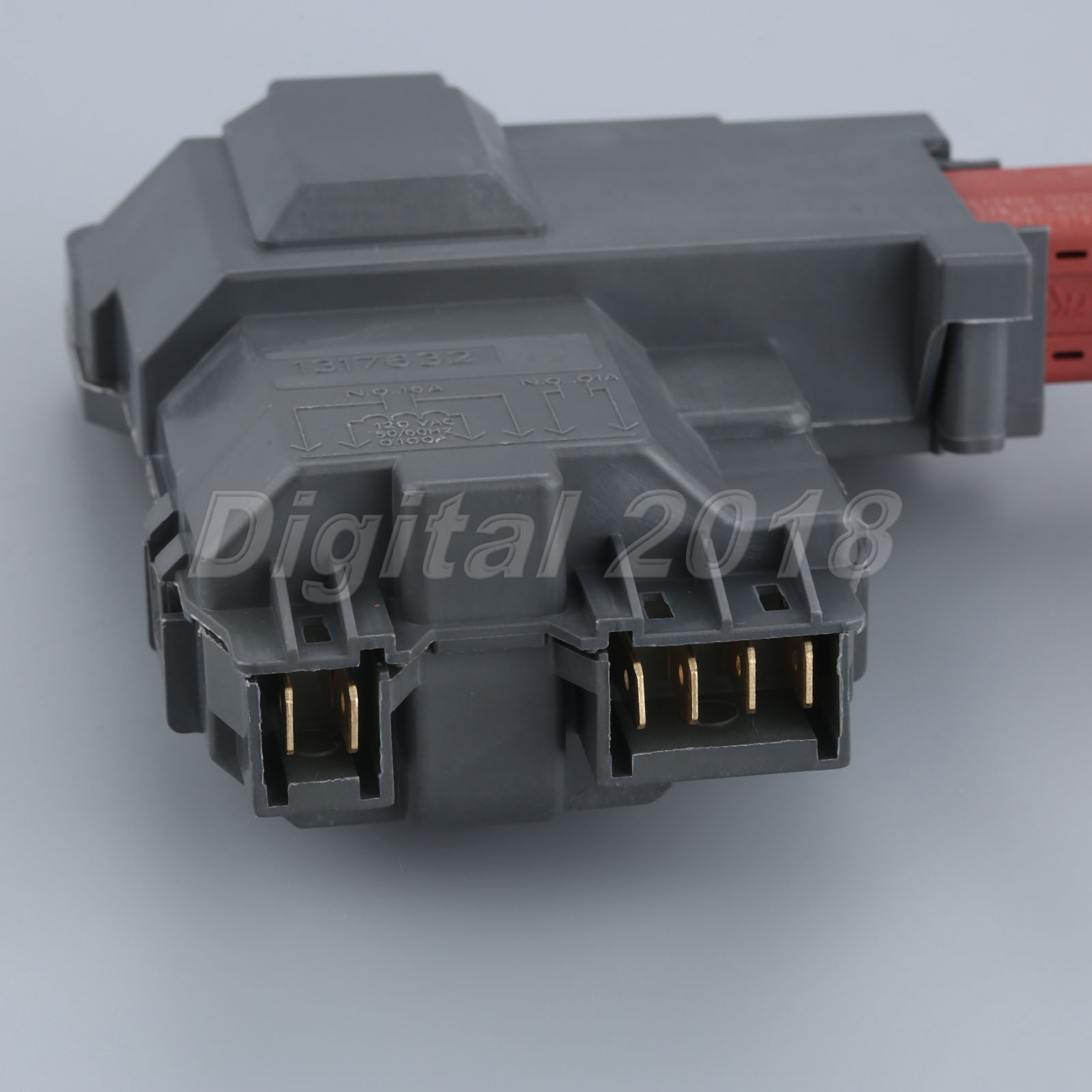 Washer Door Lock Switch Assembly 131763202 and 2x Washer Door Striker ...