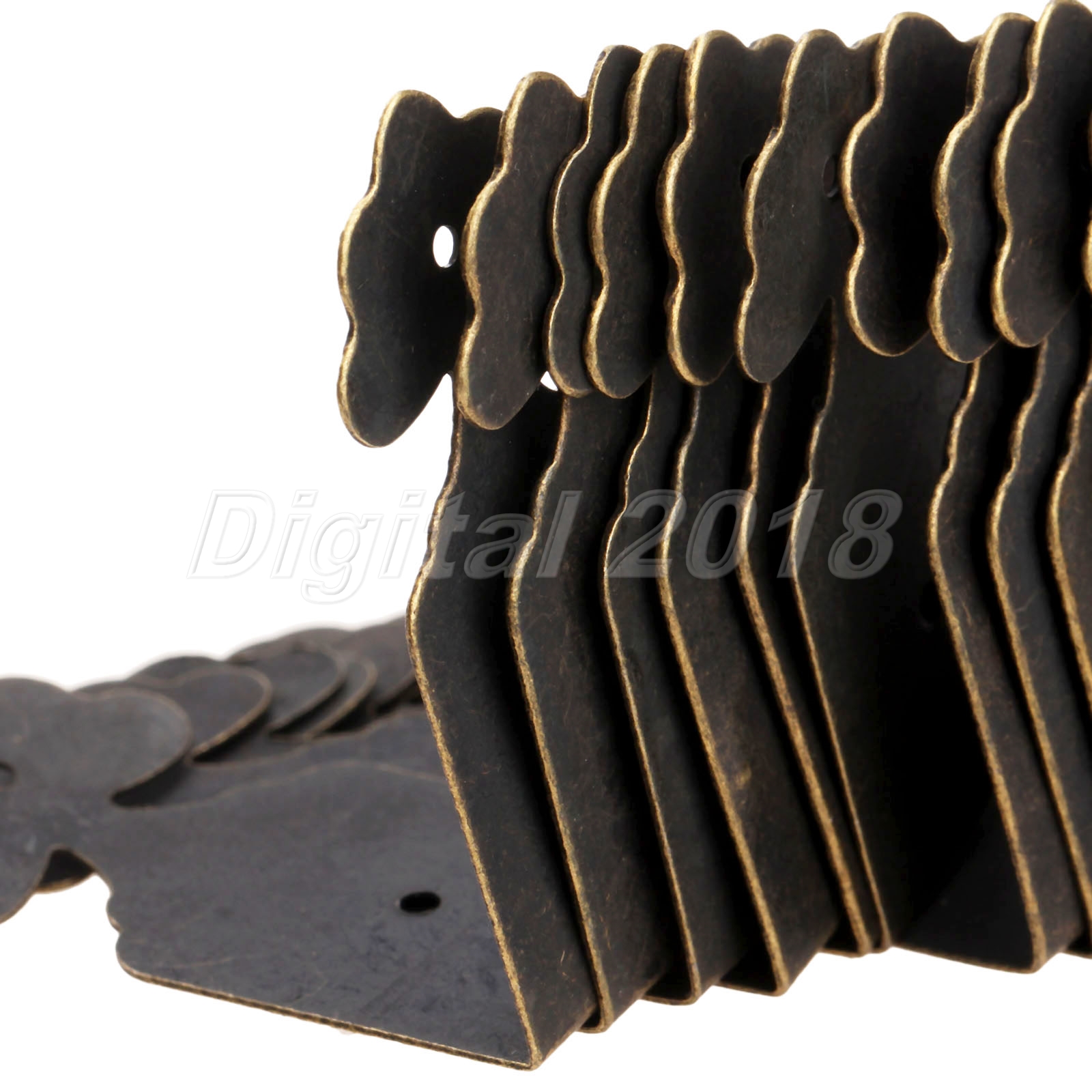Durable Edge Covers Bracket 4/12/20Pcs Jewelry Box Case Chest Corner ...