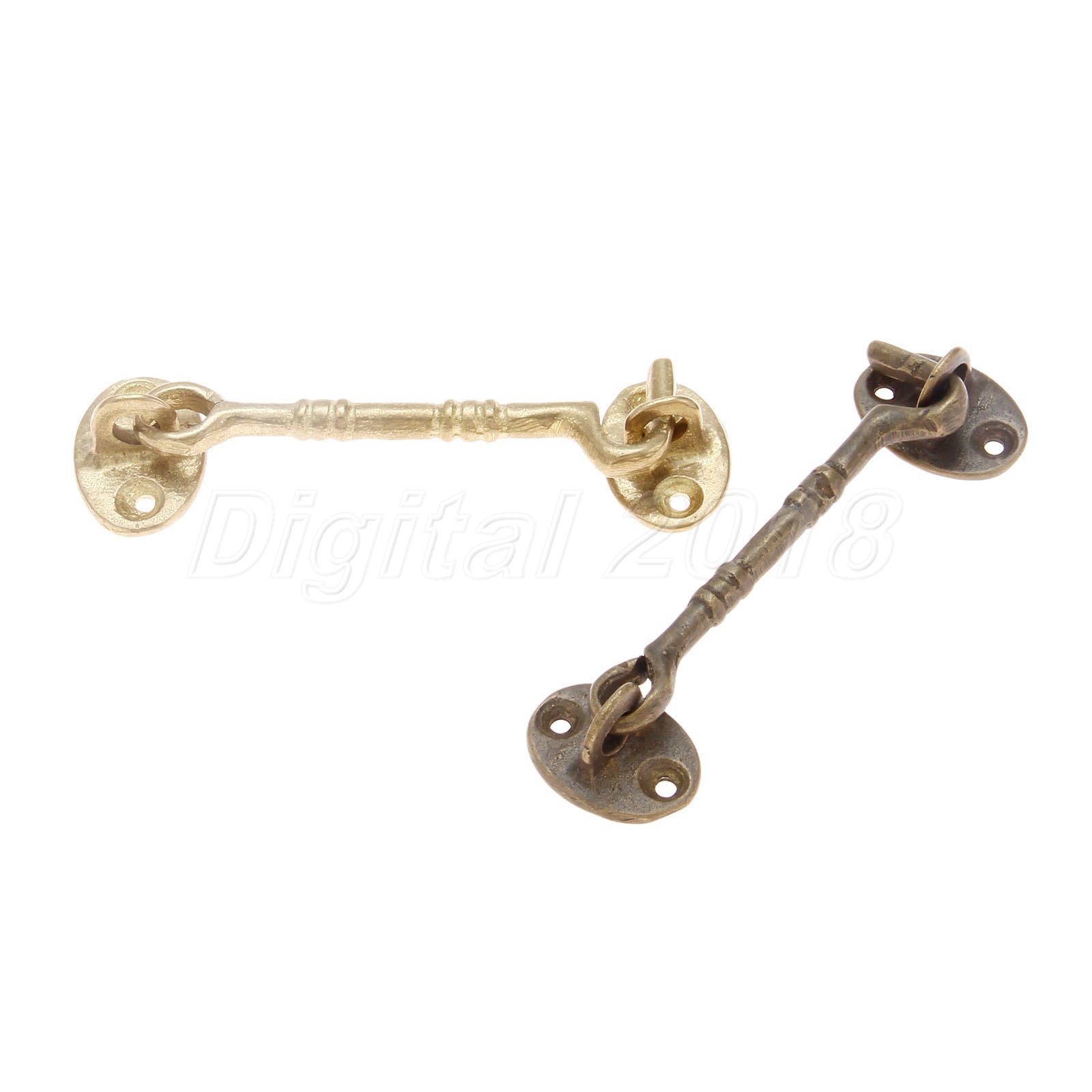 Fasteners Cabinet Wind Latches Windows Doors Hook Chinesse Style Brass ...