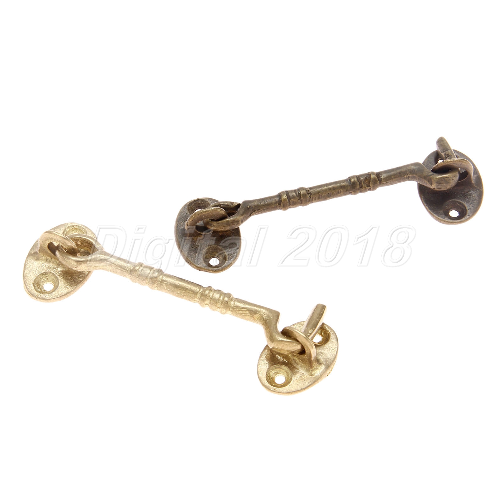 Fasteners Cabinet Wind Latches Windows Doors Hook Chinesse Style Brass ...