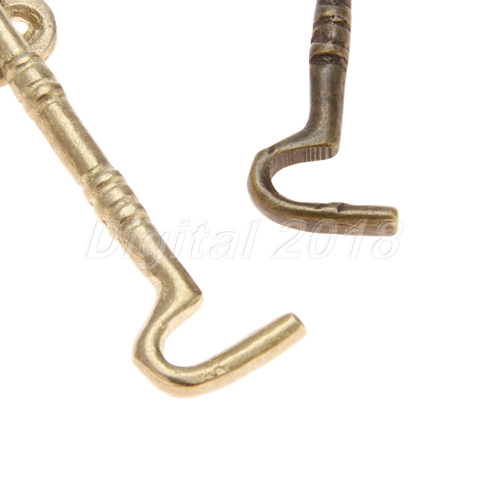 Fasteners Cabinet Wind Latches Windows Doors Hook Chinesse Style Brass ...