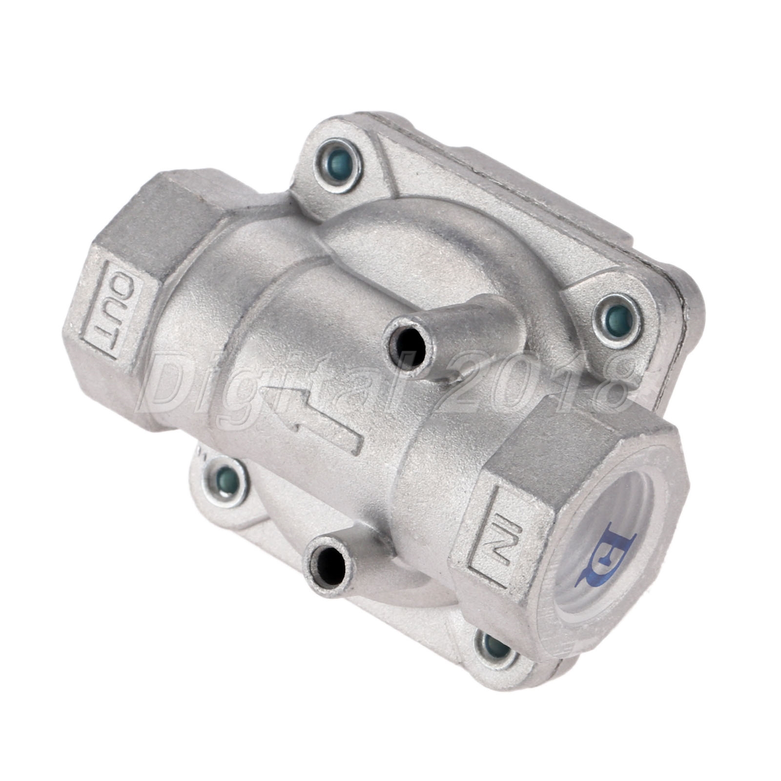 3/8" NPT Low Pressure NG Natural Gas Regulator with 1X Gas Line Pipe ...