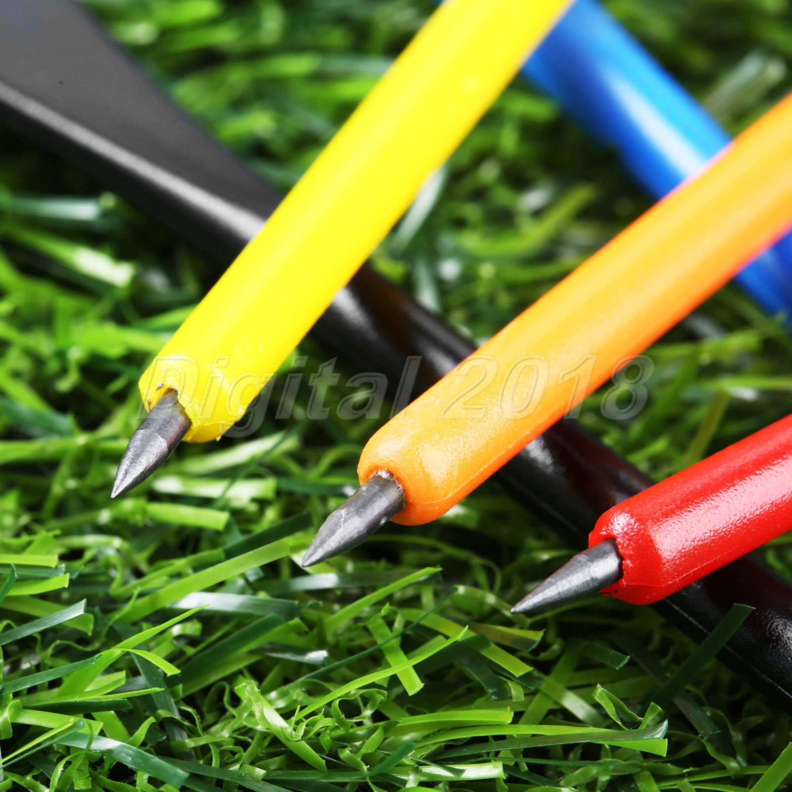 50Pcs Golf Pencil Score Card Pens PP &Pencil Lead Golf Score Marker Pen ...