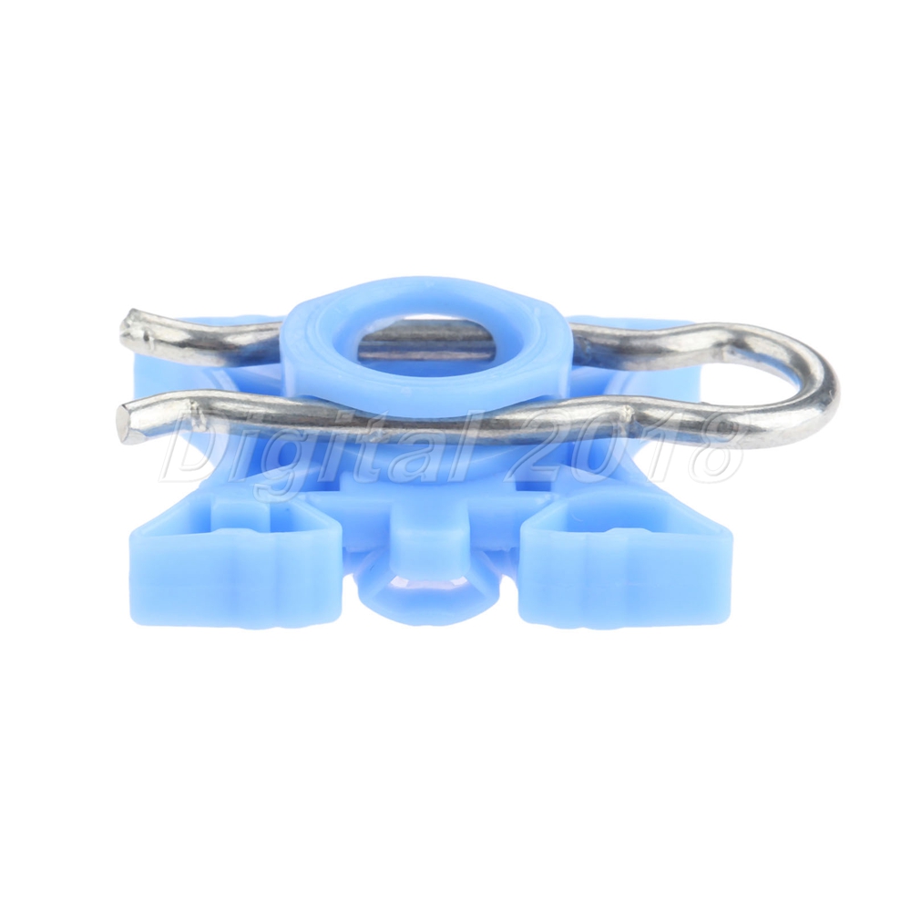 10pcs Auto Window Regulator Repair Clips 3509416 Plastic Blue For E32 ...